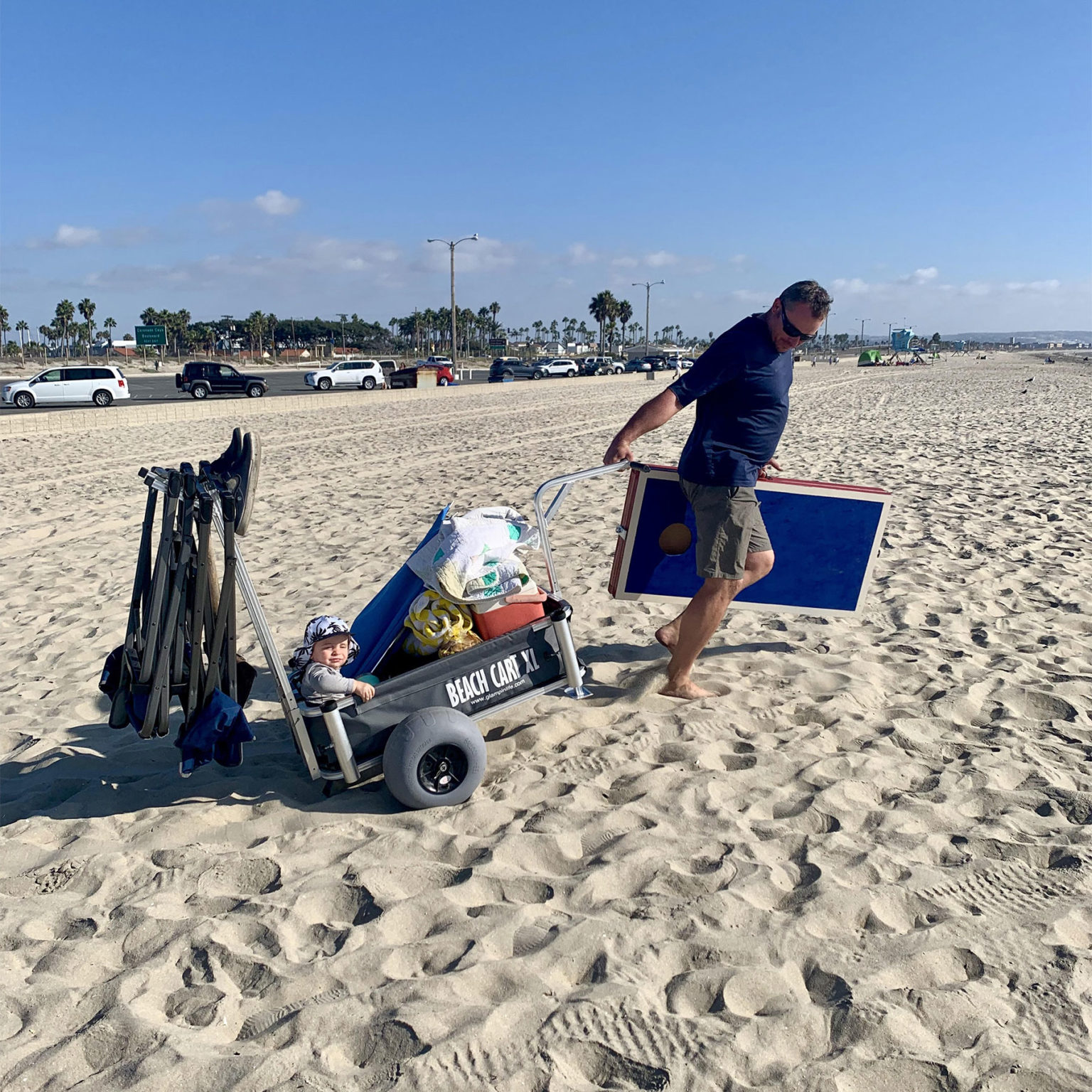 Ultimate Beach Cart XL | Beach Cart With Balloon Wheels