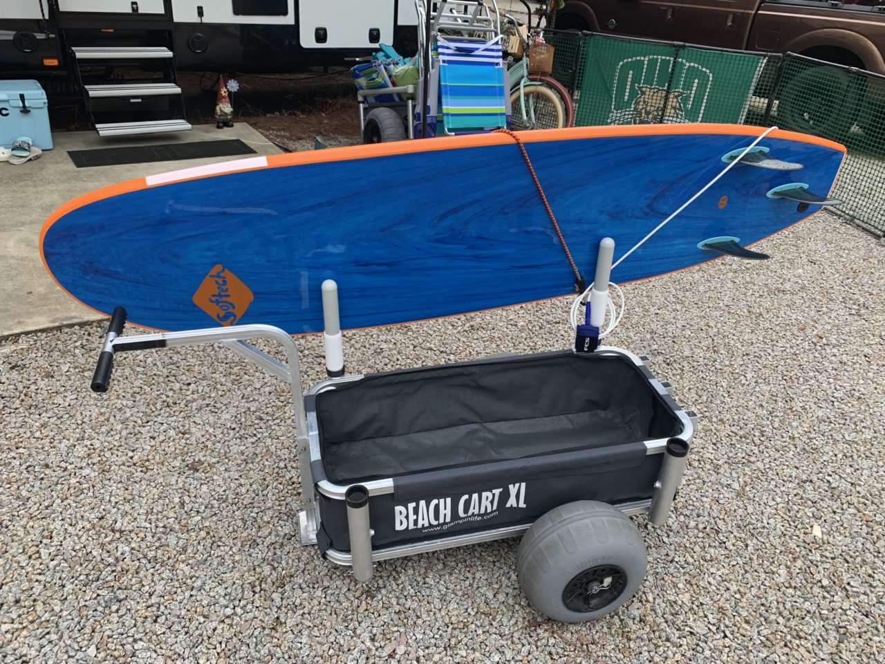 Glampin Life Beach Carts, Beach Accessories, Apparel